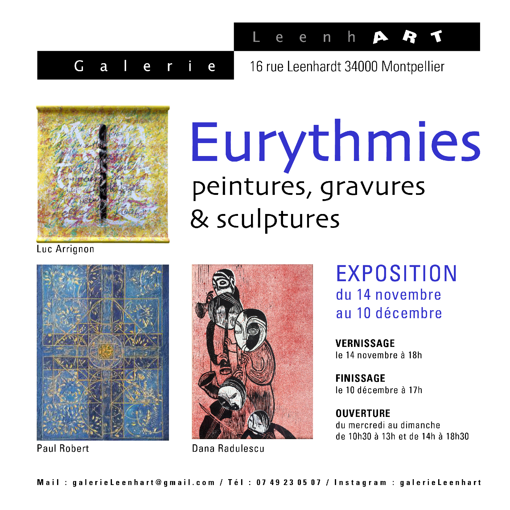 Luc Arrignon, Paul Robert, Dana Radulescu - Eurythmies - Artistes d ...