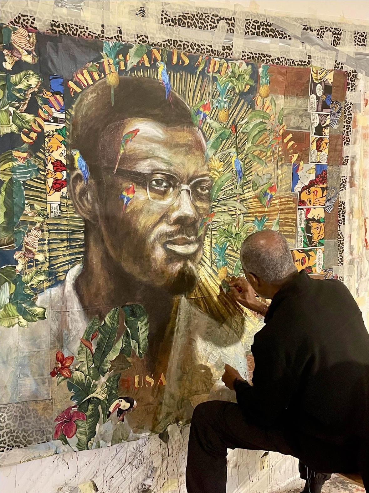 Le peintre Hassan Musa en résidence pour trois mois à la Cité des Arts ...